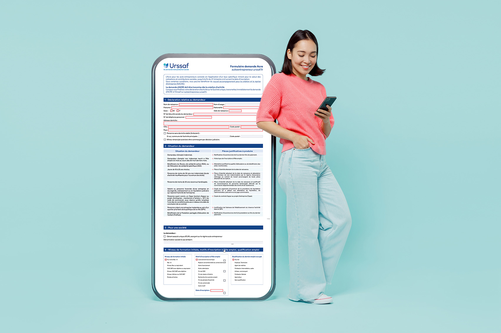 Formulaire Accre Tout Savoir Sur L'ACRE En Micro Entrepreneur En 2025